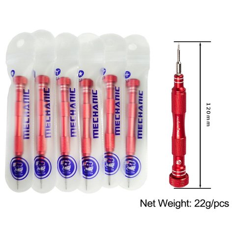Викрутка "зірочка" Mechanic Max8 PX-0.8*25 mm, Pentalobe - Всі запчастини